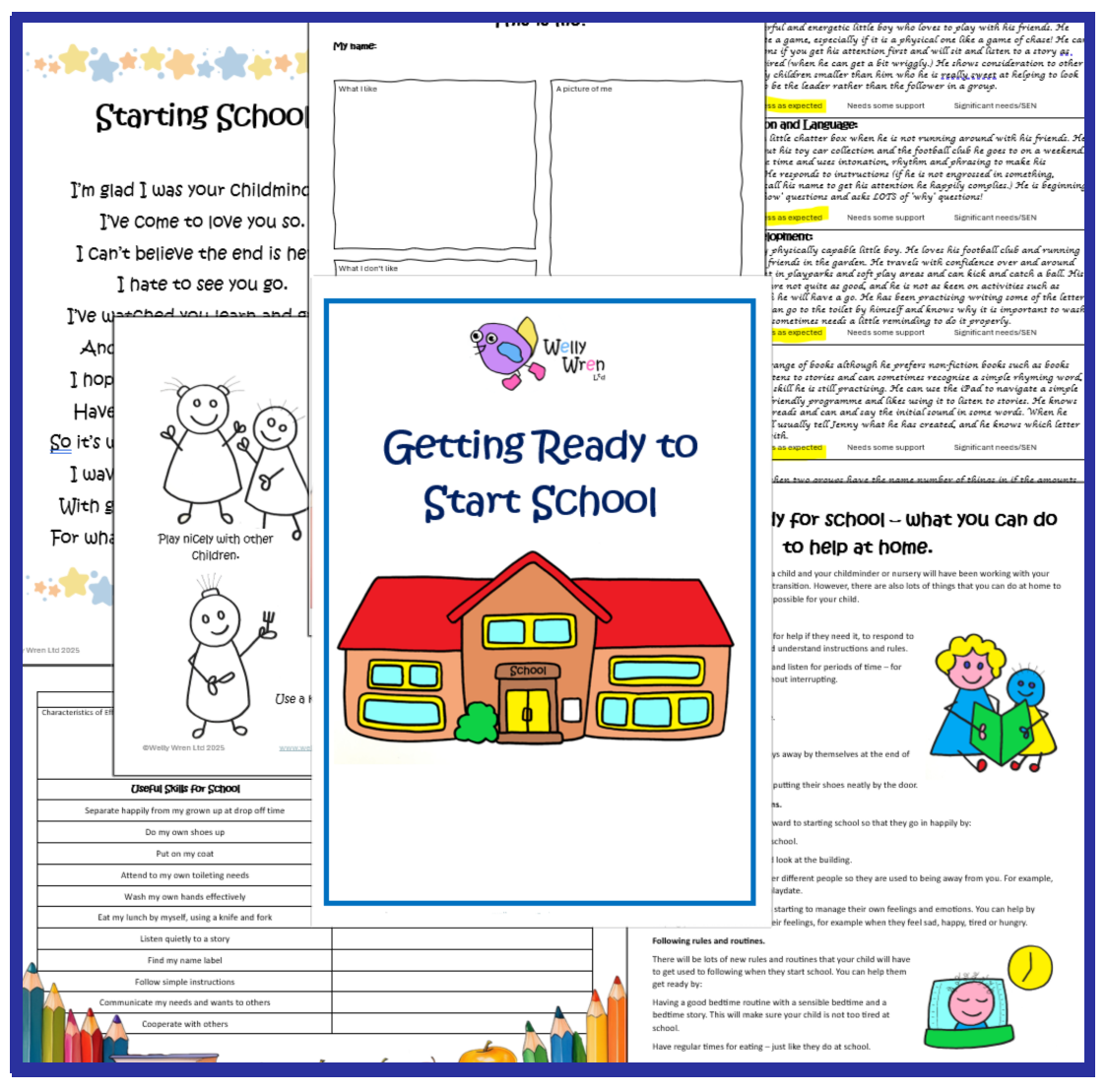 NEW Transition to School Pack