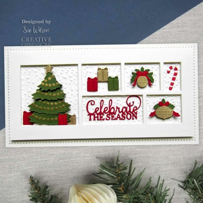 Creative Expressions Sue Wilson Slimline Shadow Box Craft Die