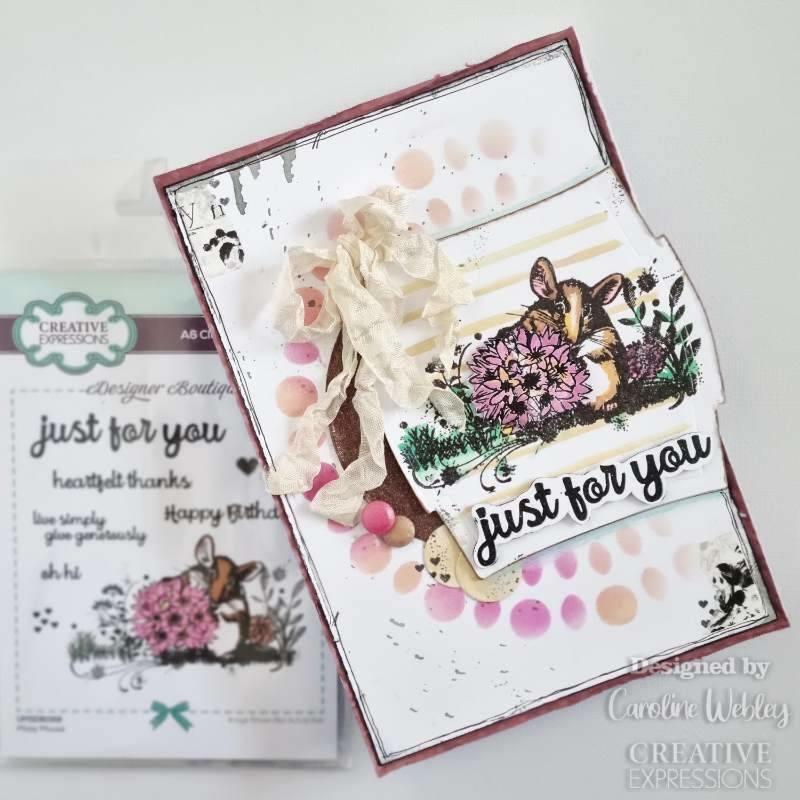 Creative Expressions Designer Boutique Missy Mouse 6 in x 4 in Clear ...