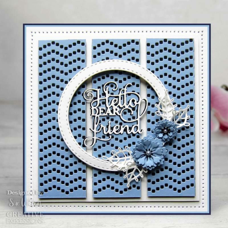 Creative Expressions Sue Wilson Background Collection Ric Rac Ribbon ...