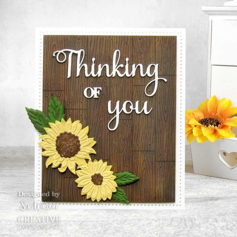 Creative Expressions Sue Wilson Layered Flowers Collection Sunflower ...