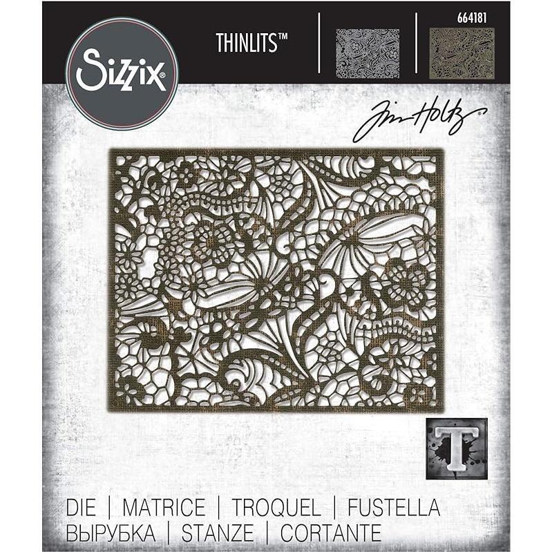 Sizzix Thinlits Intricate Lace By Tim Holtz Die