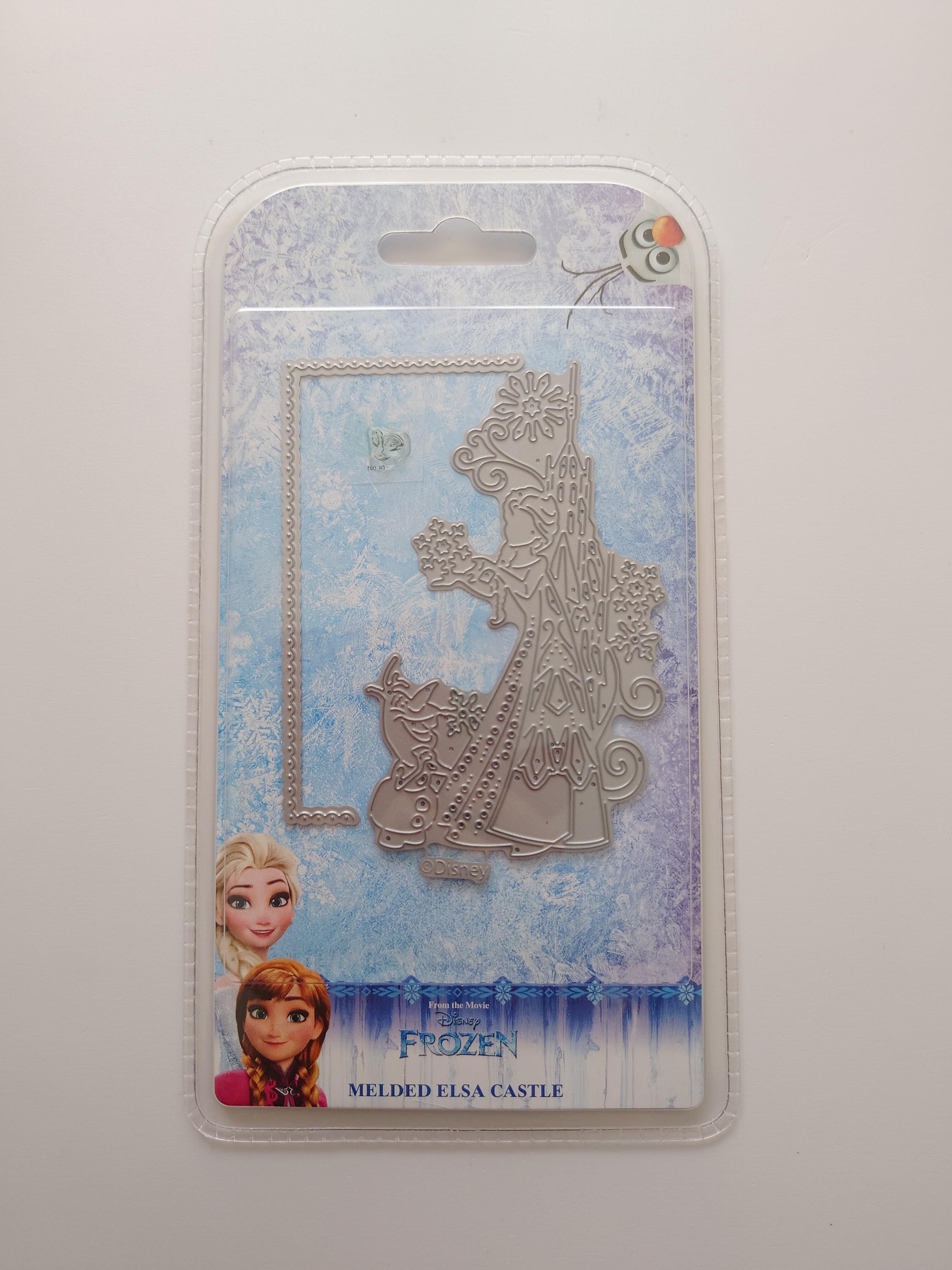 Disney Frozen Cutting Die and Stamp Melded Elsa Castle