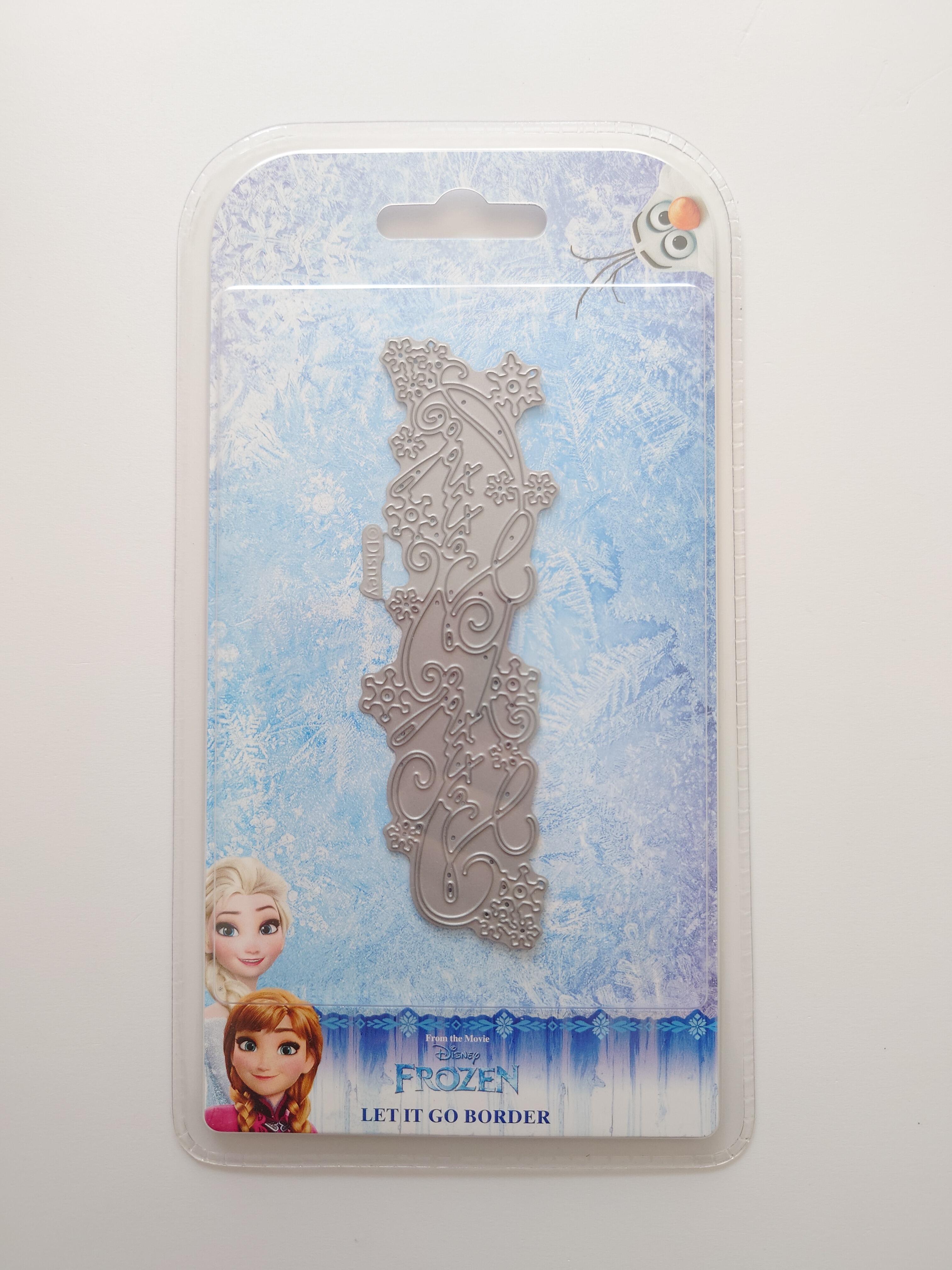 Disney Frozen Cutting Die Let It Go Border