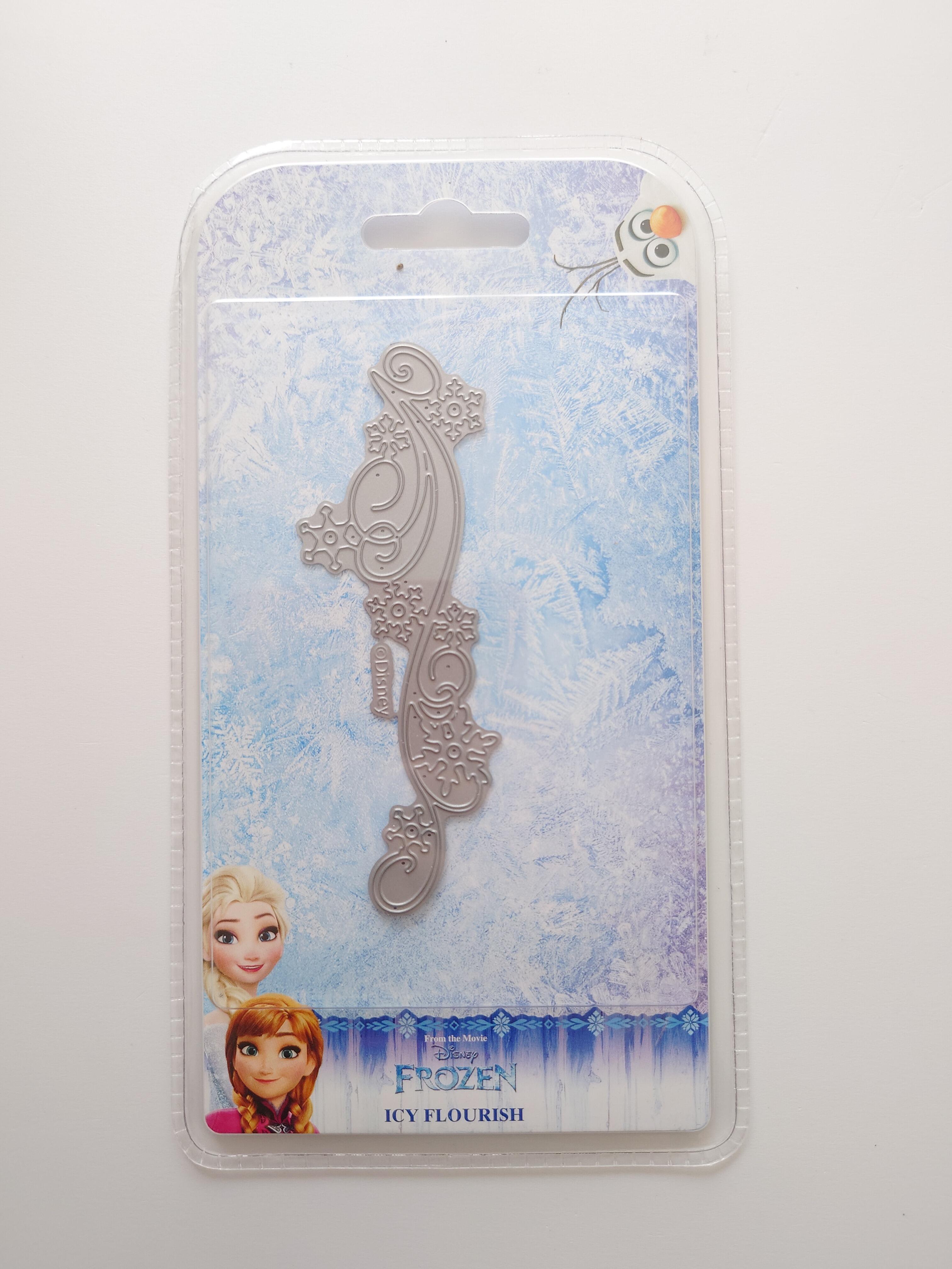 Disney Frozen Cutting Die Icy Flourish