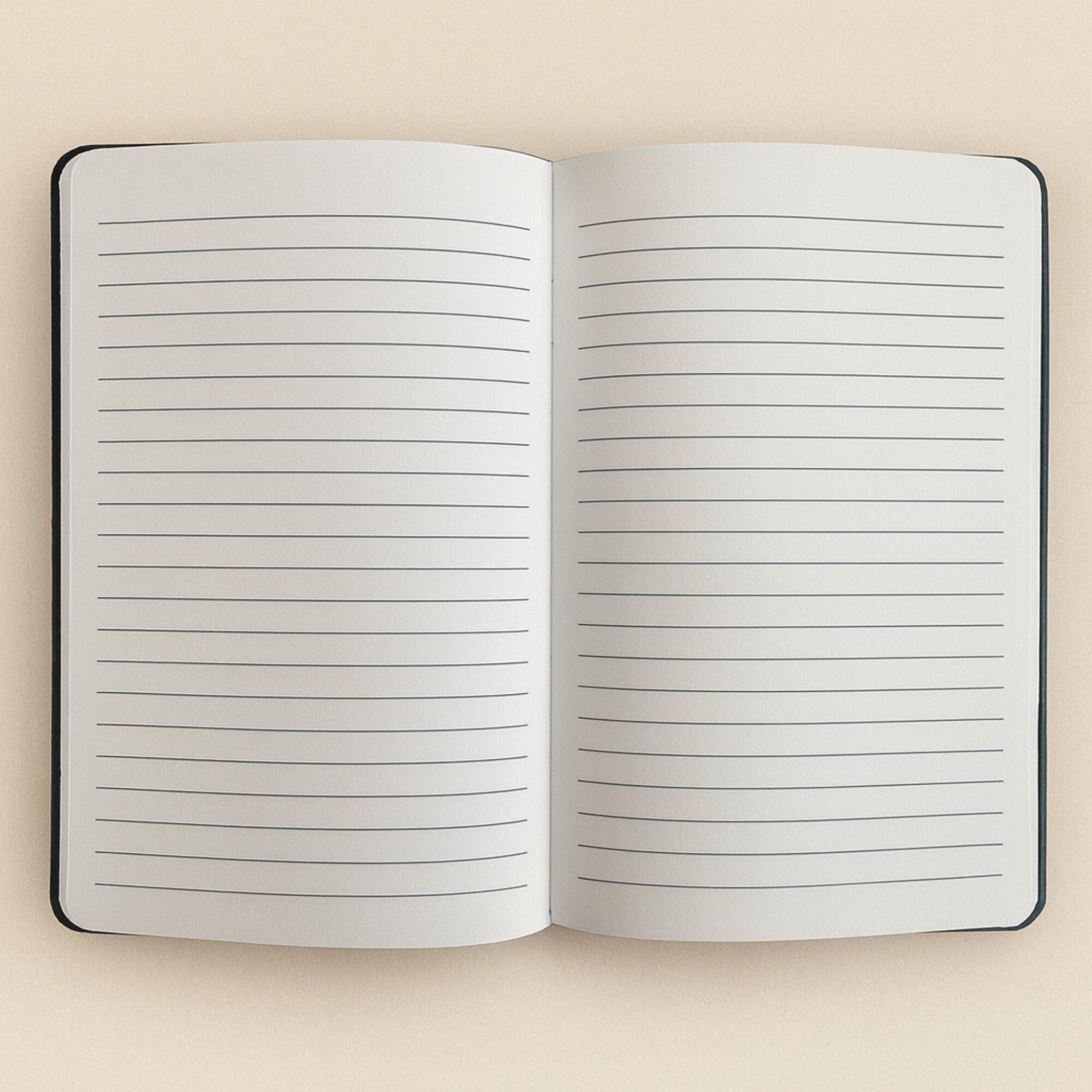 Black Velvet Note Book - 80 pages - Carpe Diem