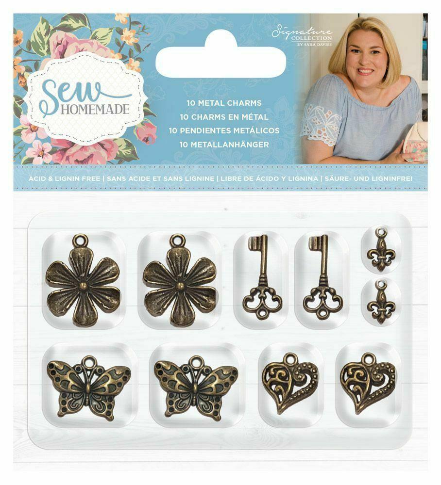 CRAFTER'S COMPANION SEW SARA SIGNATURE COLLECTION BUTTON FACTORY METAL ...