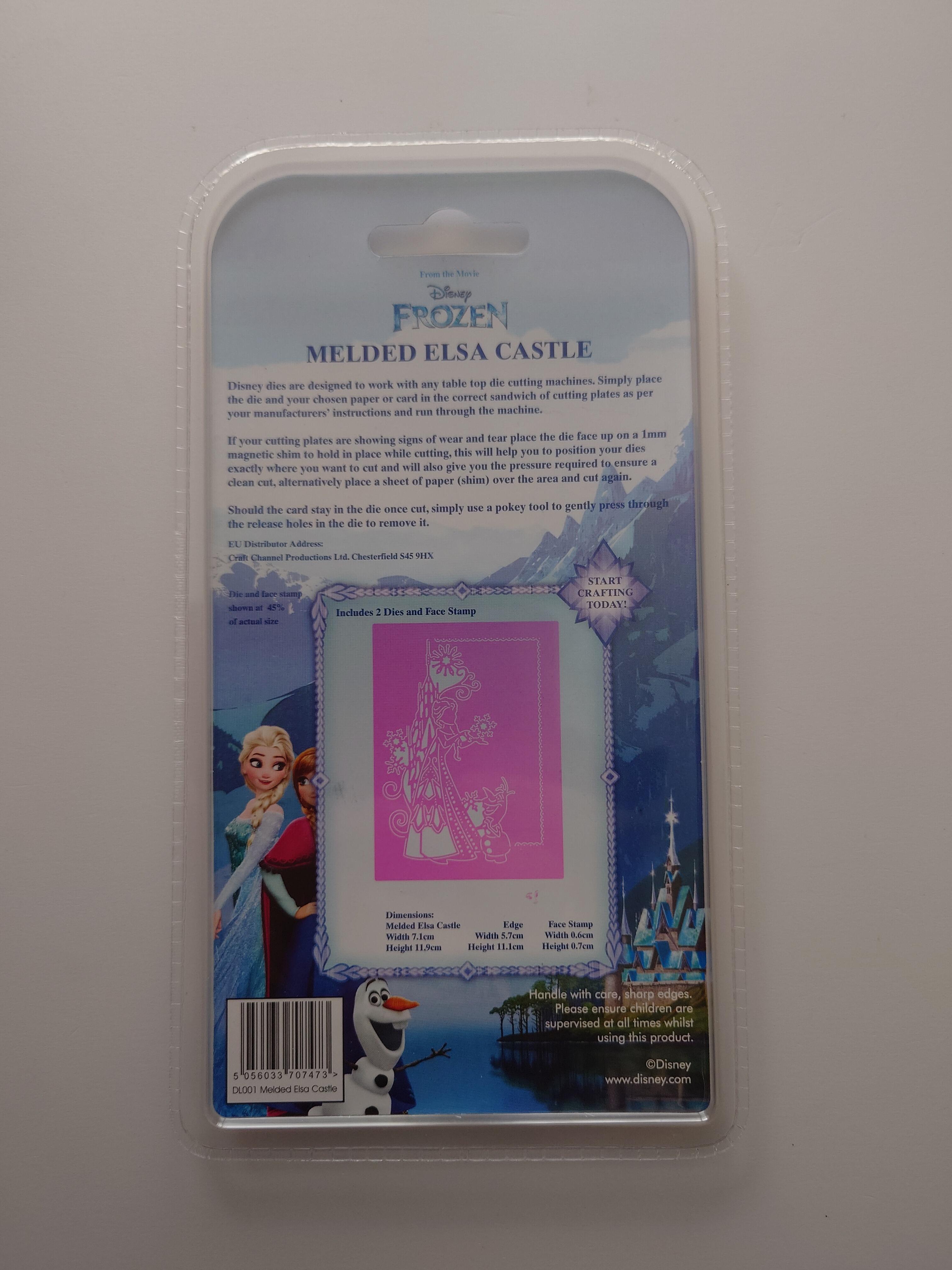 Disney Frozen Cutting Die and Stamp Melded Elsa Castle