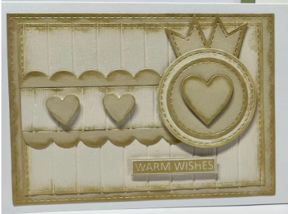 Composition Layout Dies - Scallops and Hearts