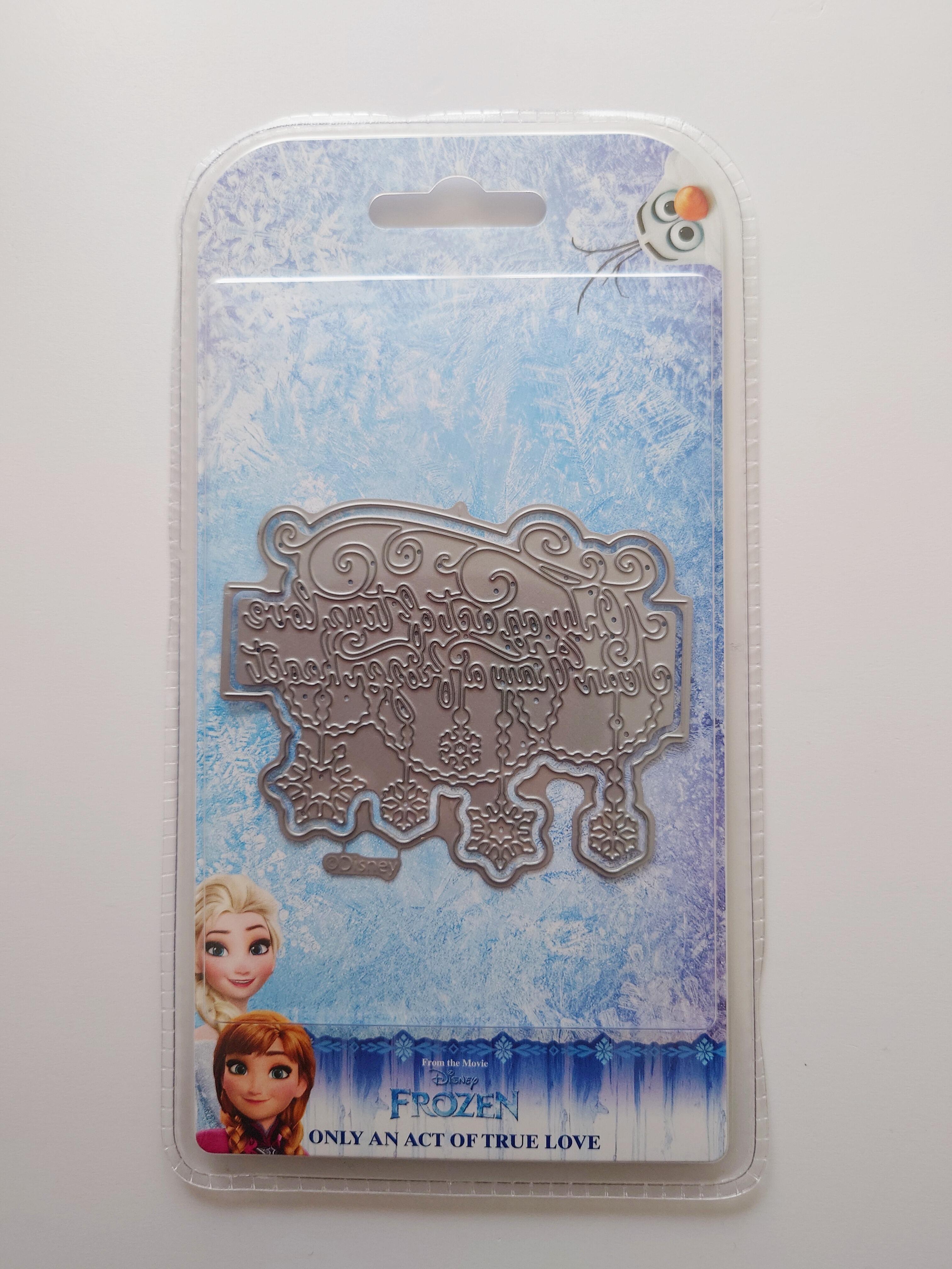 Disney Frozen Cutting Die Only An Act Of True Love
