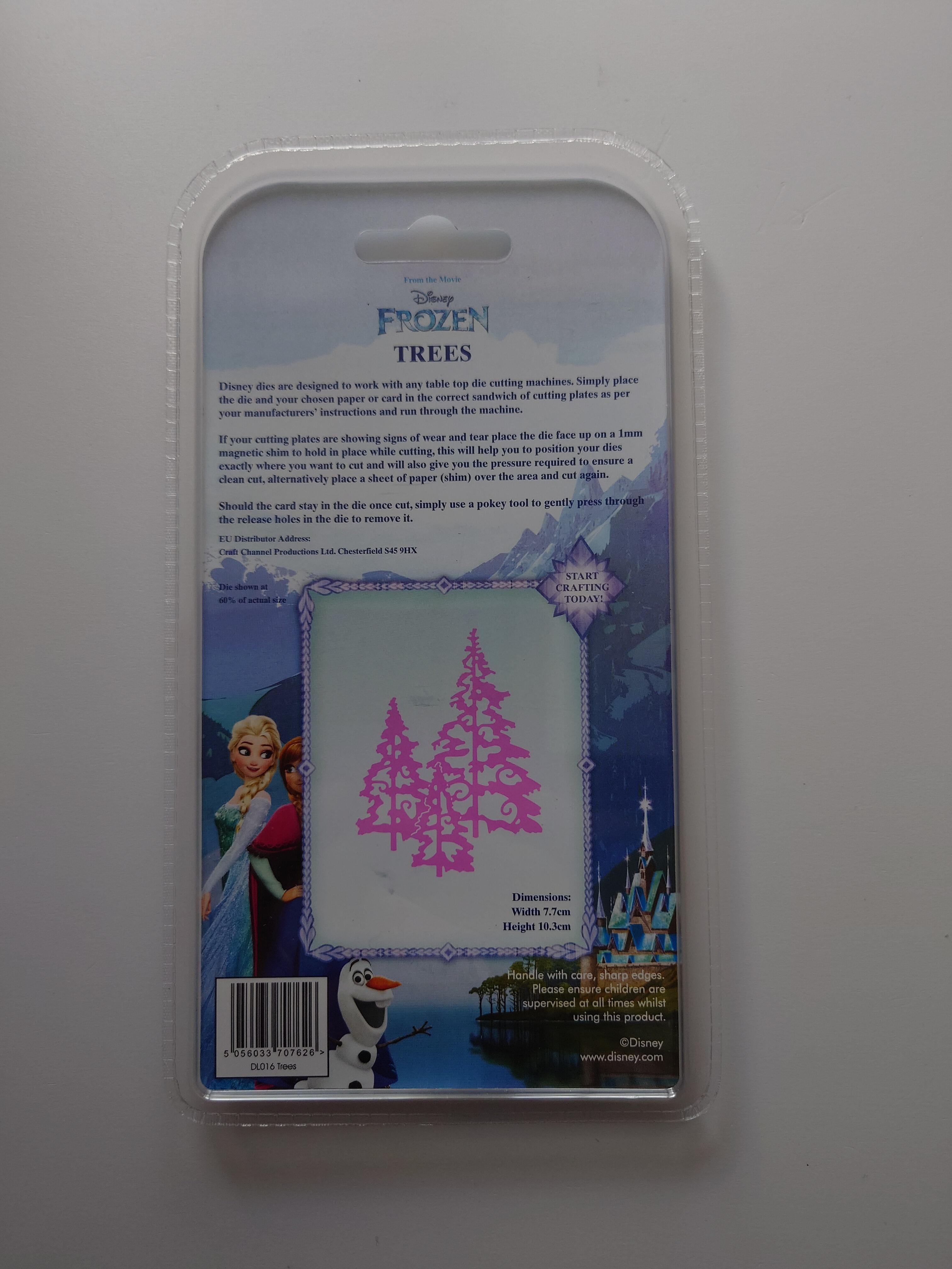 Disney Frozen Cutting Die Trees
