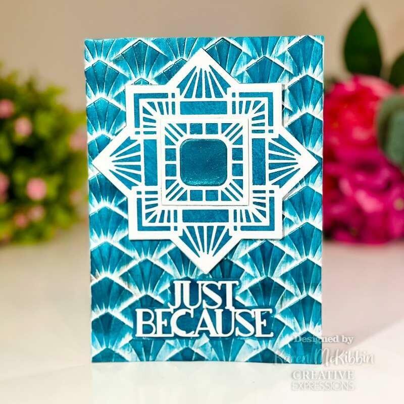 Creative Expressions Sue Wilson Art Deco Arches 5 in x 7 in 3D ...