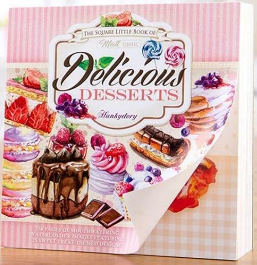 The Square Little Book of Delicious Desserts - Sample Pack of 24 Pages