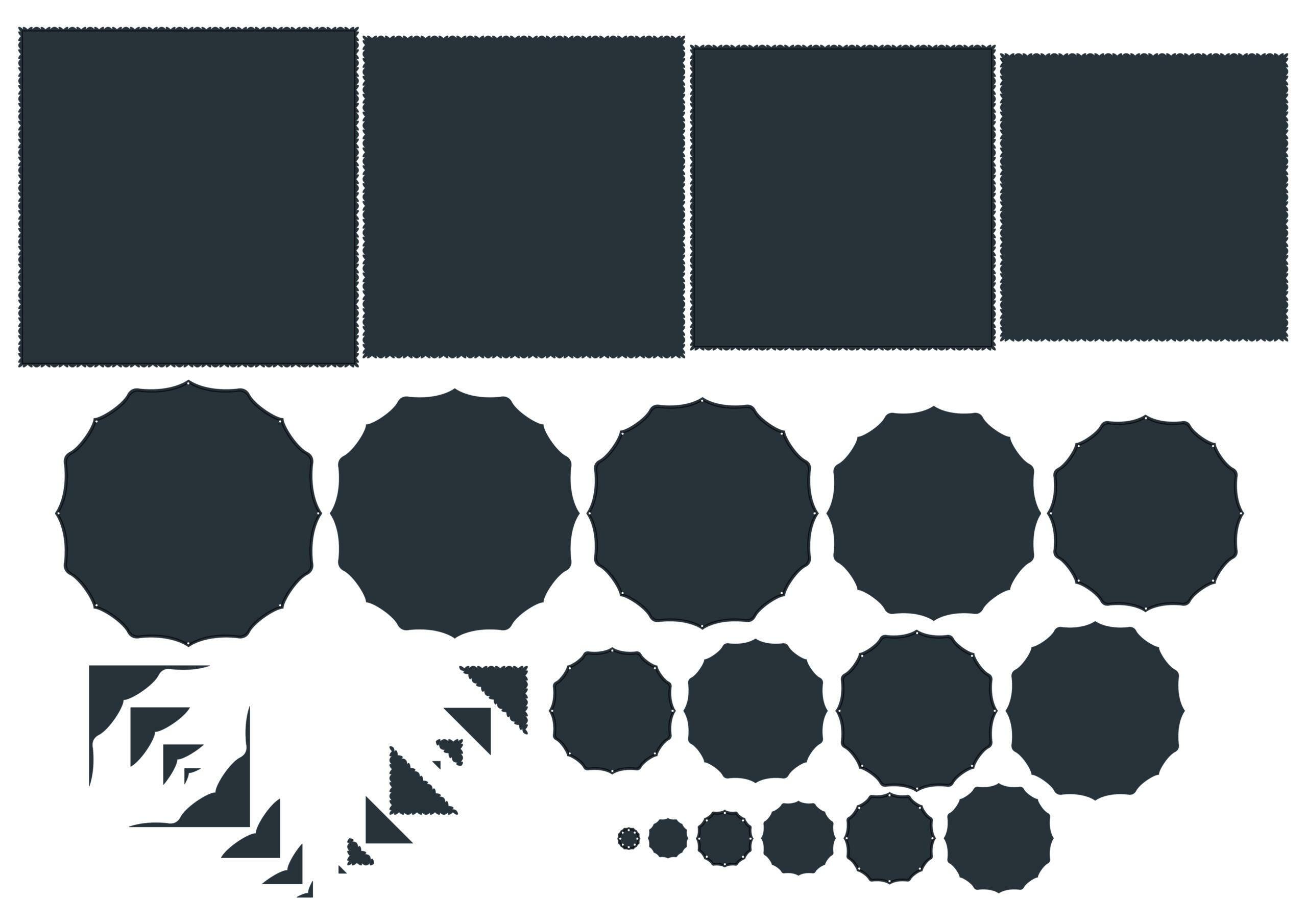 The Paper Boutique Cutting Dies Essential Nesting Die Vol 10