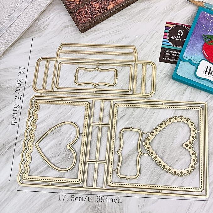 Alinacutle Notepad Sticky Notes Post-It Notes Holder Die Set