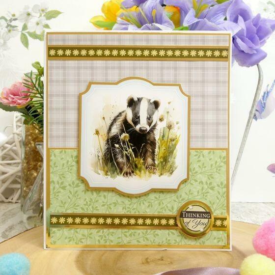 Adorable Animals Woodland Wildlife Topper Sheet