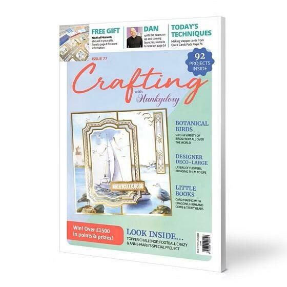 Crafting with Hunkydory Project Magazine - Issue 77
