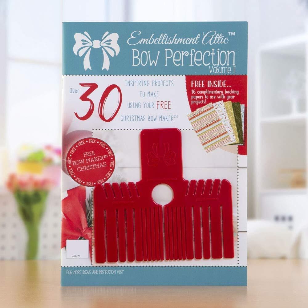 Tattered Lace Embellishment Attic Bow Perfection Magazine With Large ...