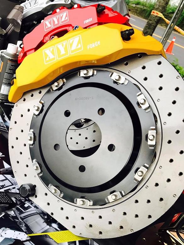 Big Brake Kits By XYZ Racing For Maserati Ghibli (M157)