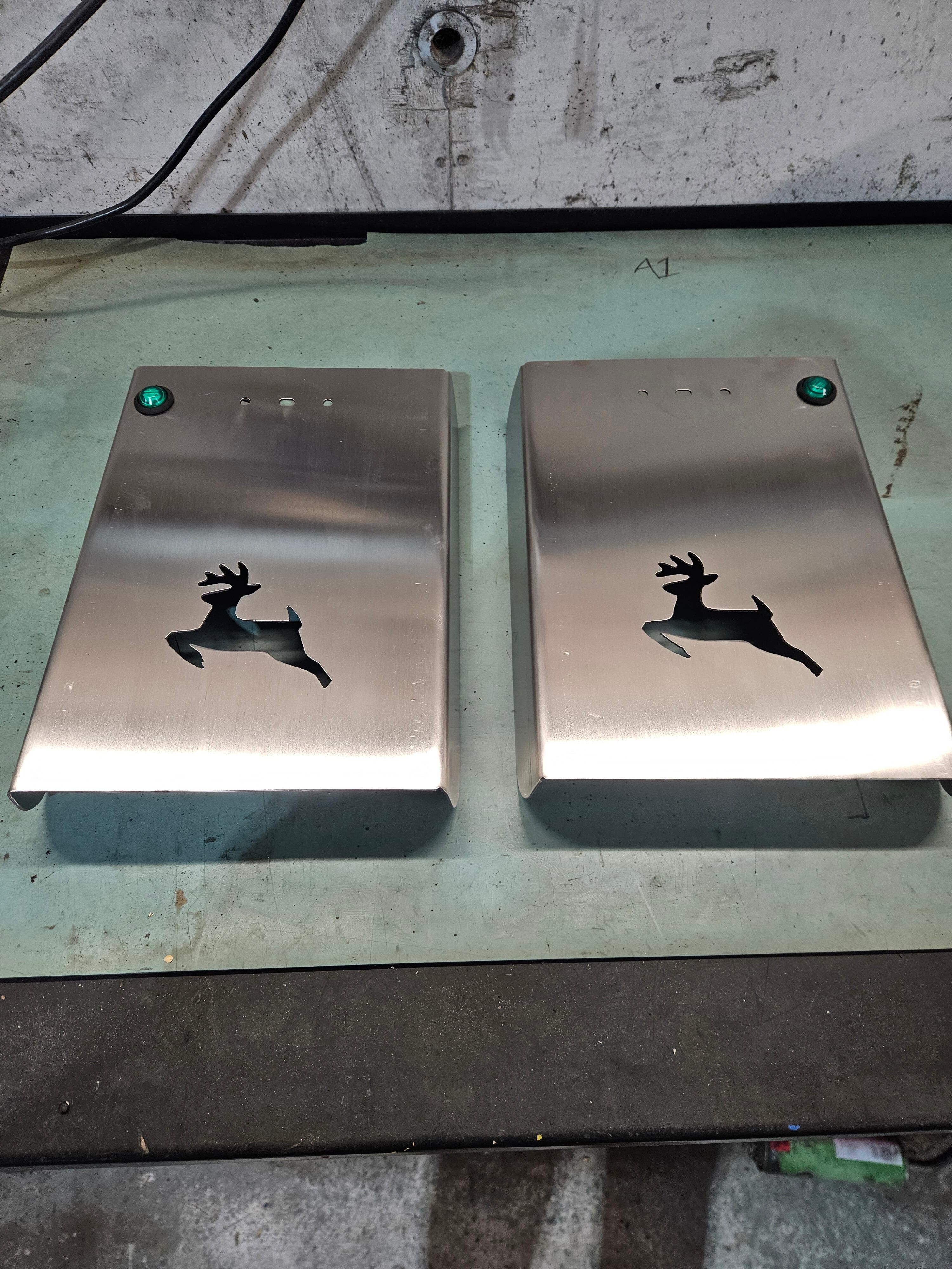 John Deere Mirror Guards (non electric)