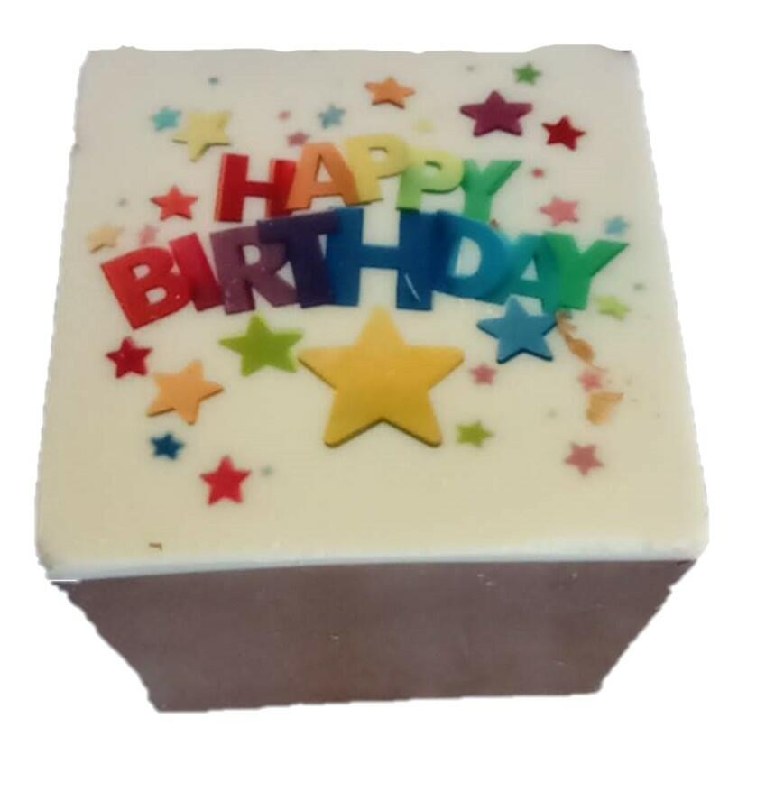 Mini Chocolate Cube Pinata Smash Cake | SugarSpice