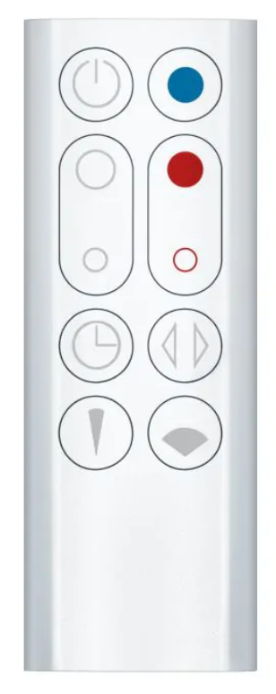 Dyson AM09 Jet Focus Hot & Cool Fan - White/Nickel