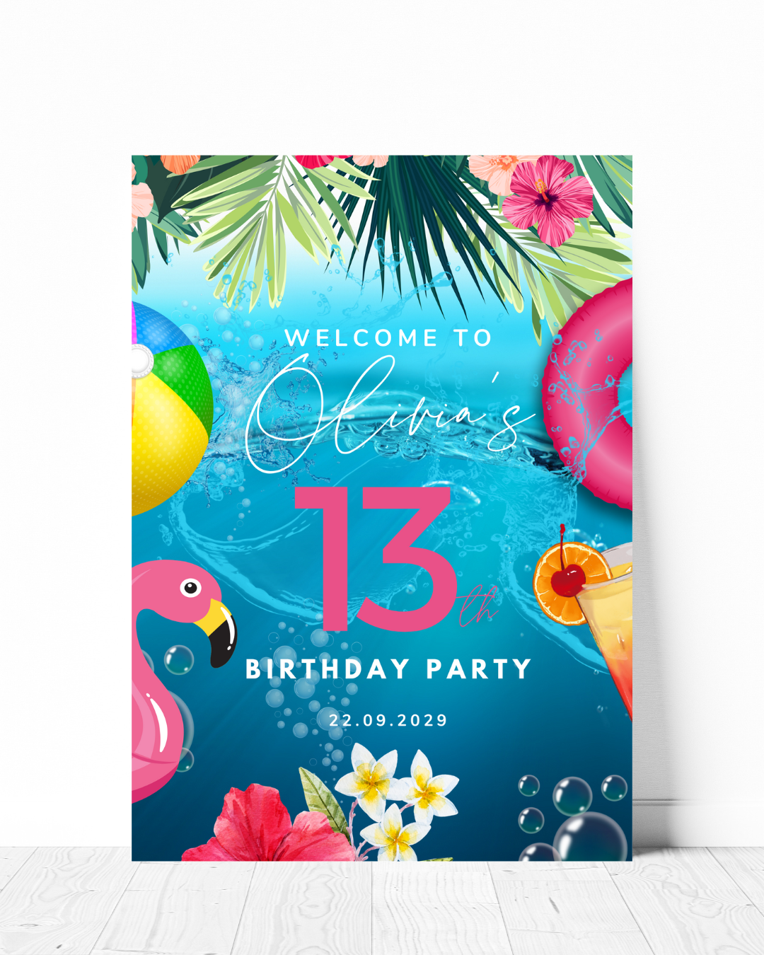Hot Tub Party Invitations