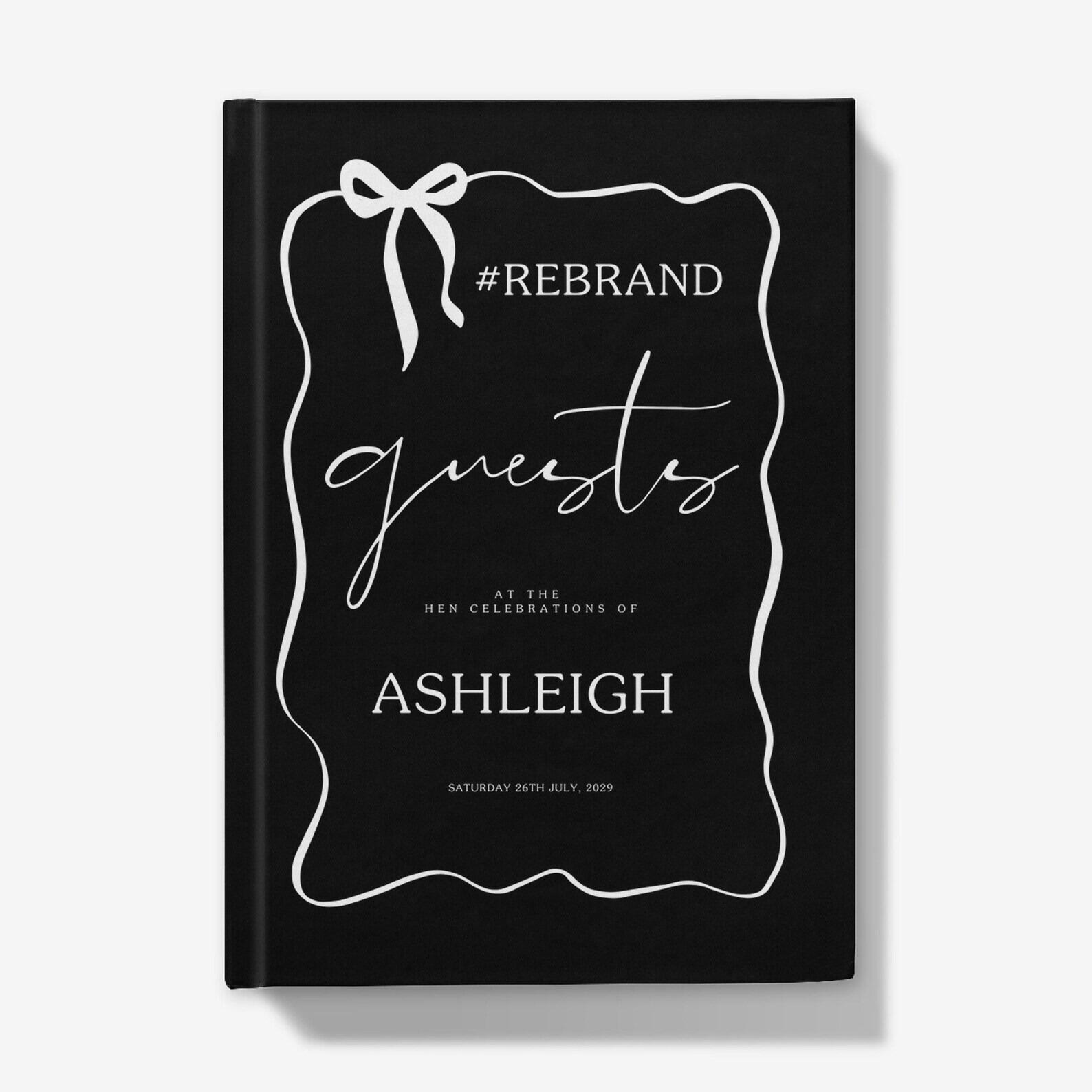 Rebranding as a Mrs Hen Party Sign