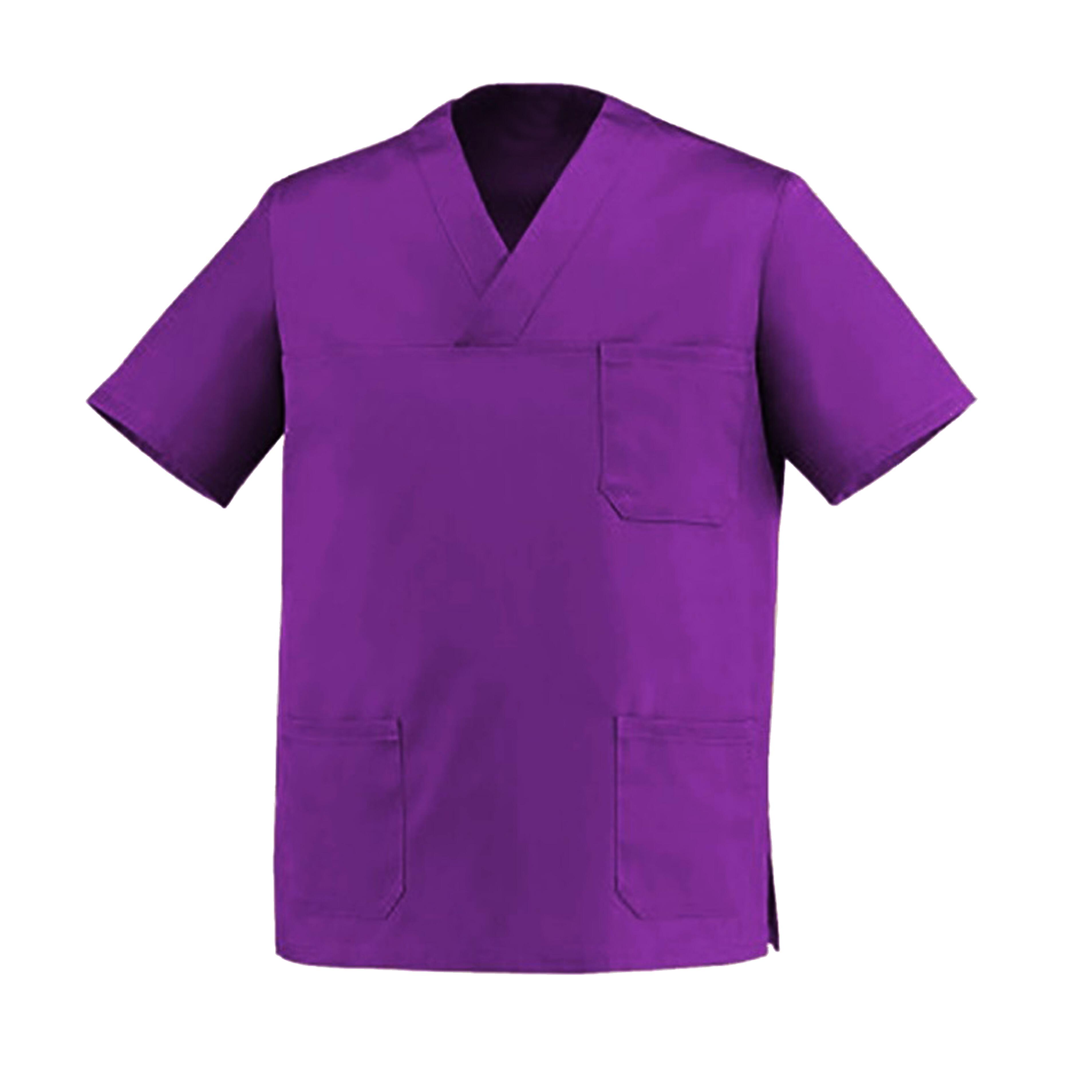 Nibano Medical & Spa Unisex Scrub Purple available in 30 colours