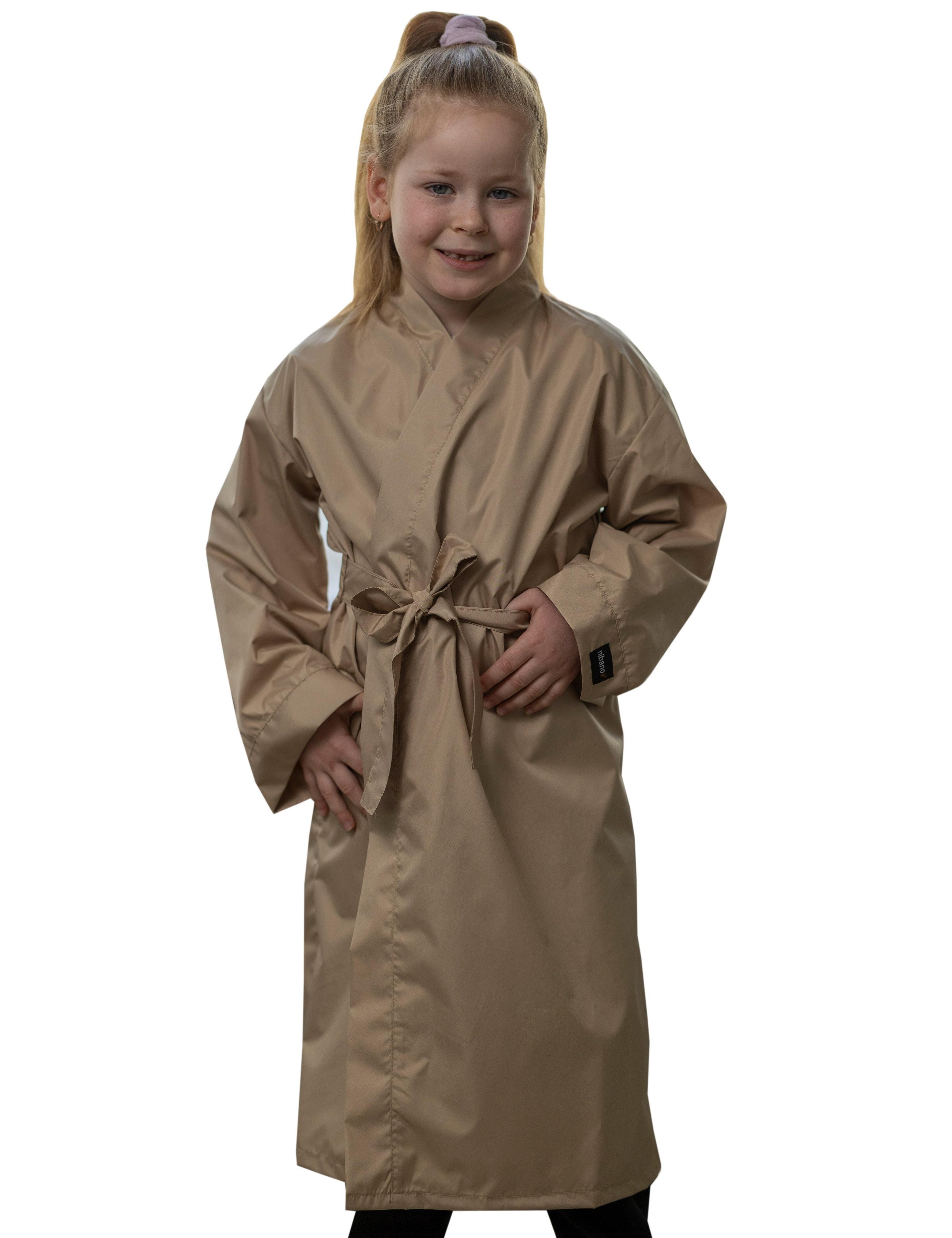 Nibano Salon Kids Kimono Gown or Robes Cappuccino available in 36 Colours