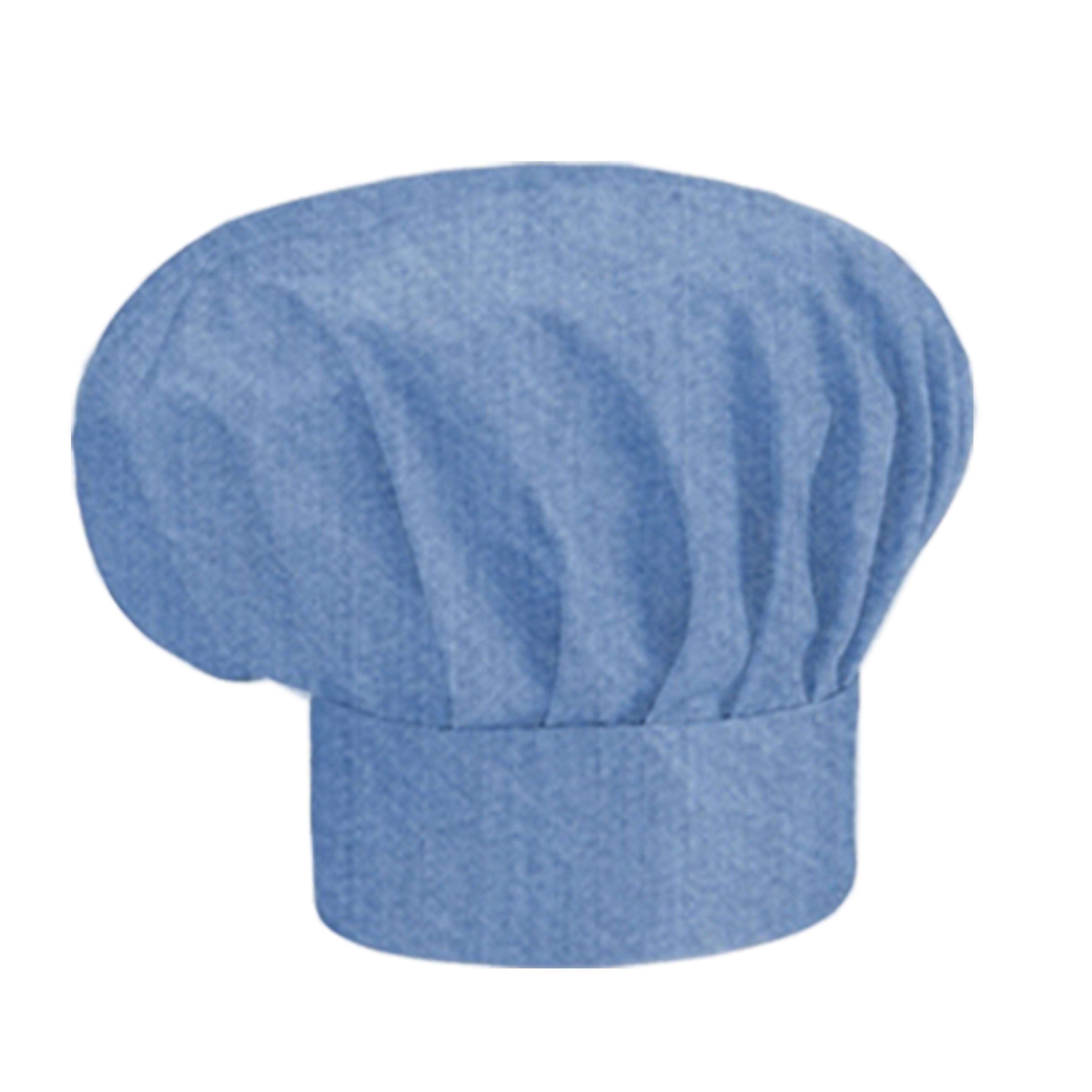 Nibano Kids Chef's Hat Denim Blue available in 30 colours