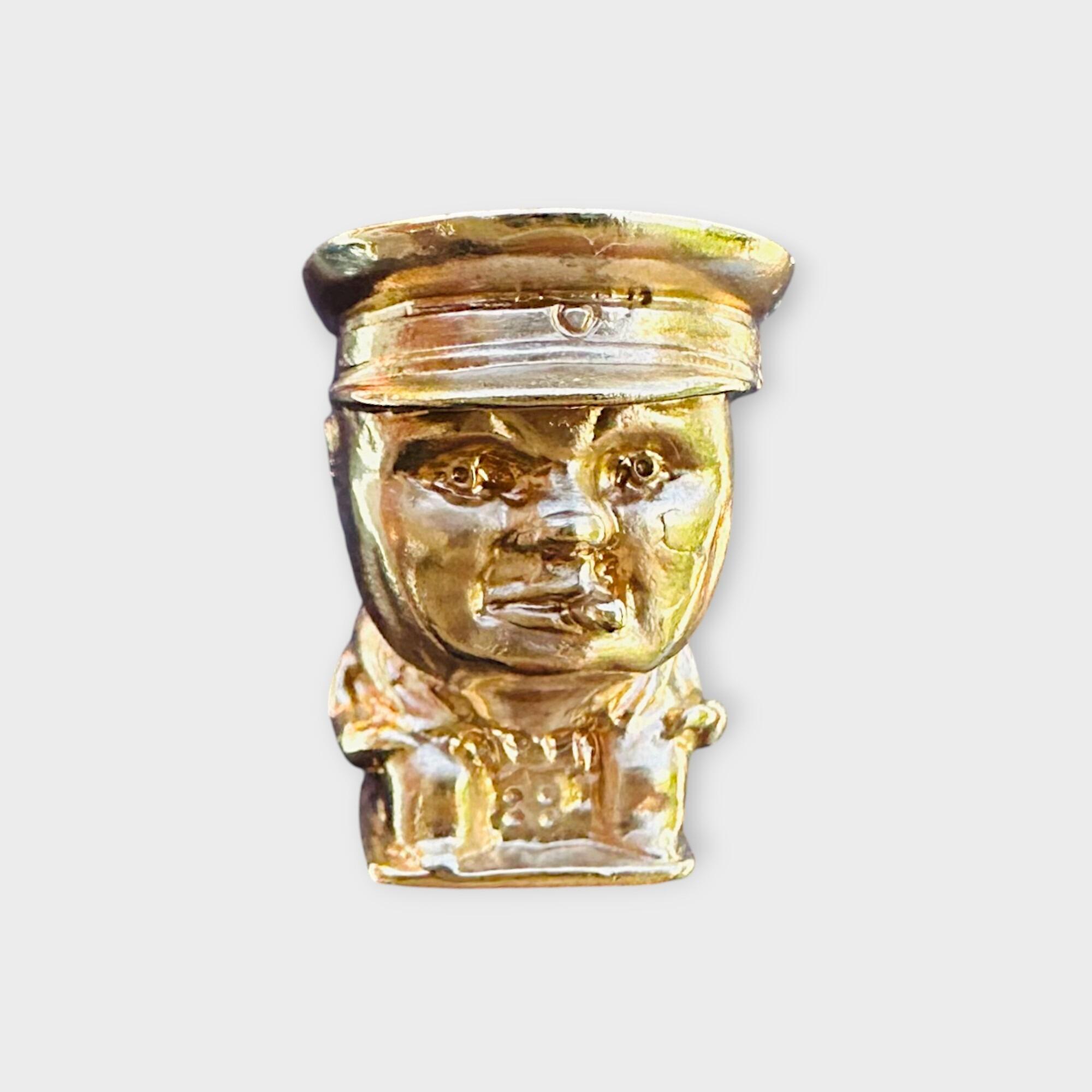 9k Gold Winston Churchill Charm, 1964 Toby Jug, British Political ...