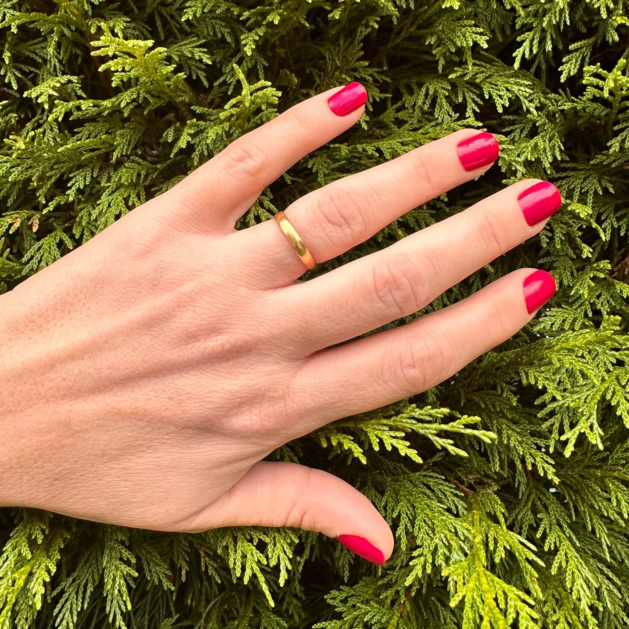 Vintage 18ct Gold Fidelity Ring, Chester 1958, Henry Griffith & Sons ...