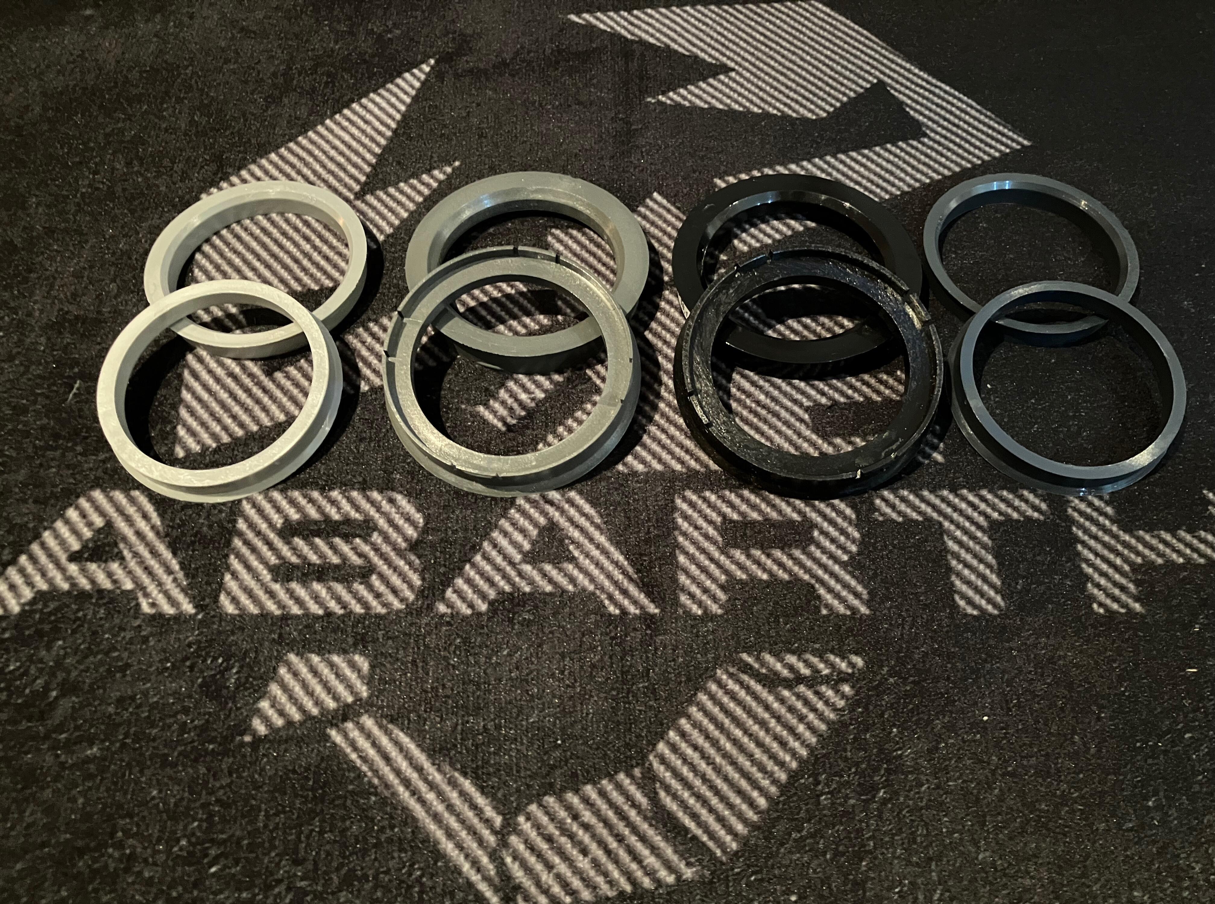 Enthused Spigot Ring Sets to Suit O.Z. and Bola Alloy Wheels. Free ...