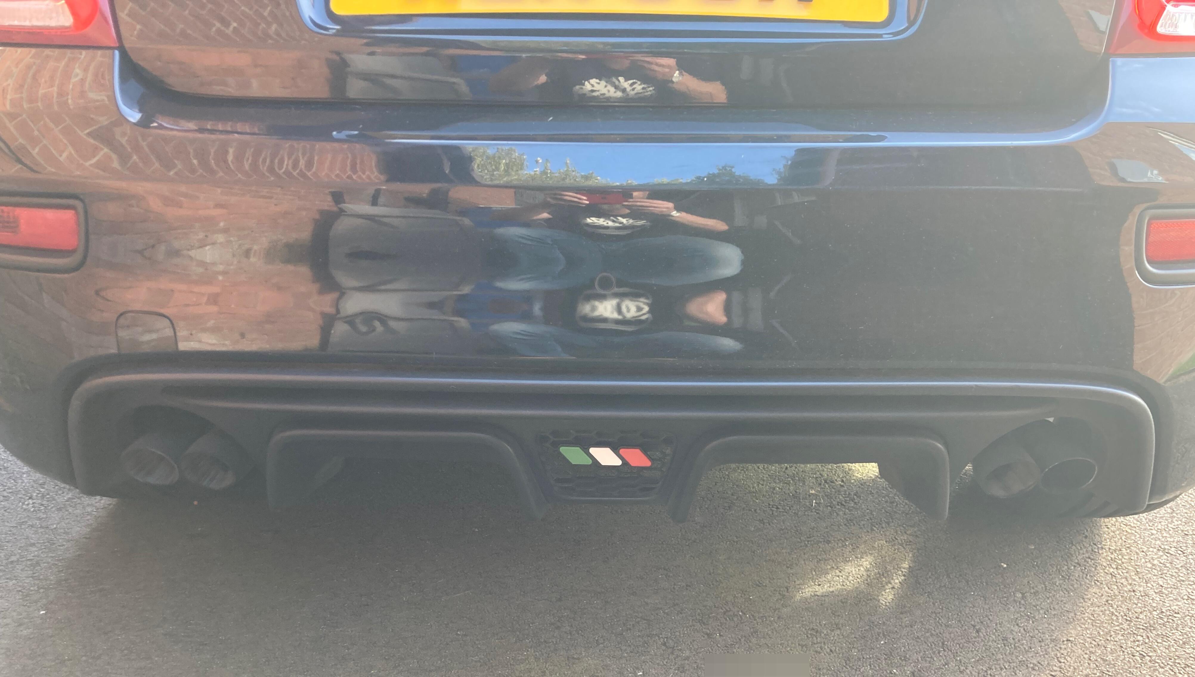 Enthused Tricolore Diffuser/Grille Emblem. Free Delivery!