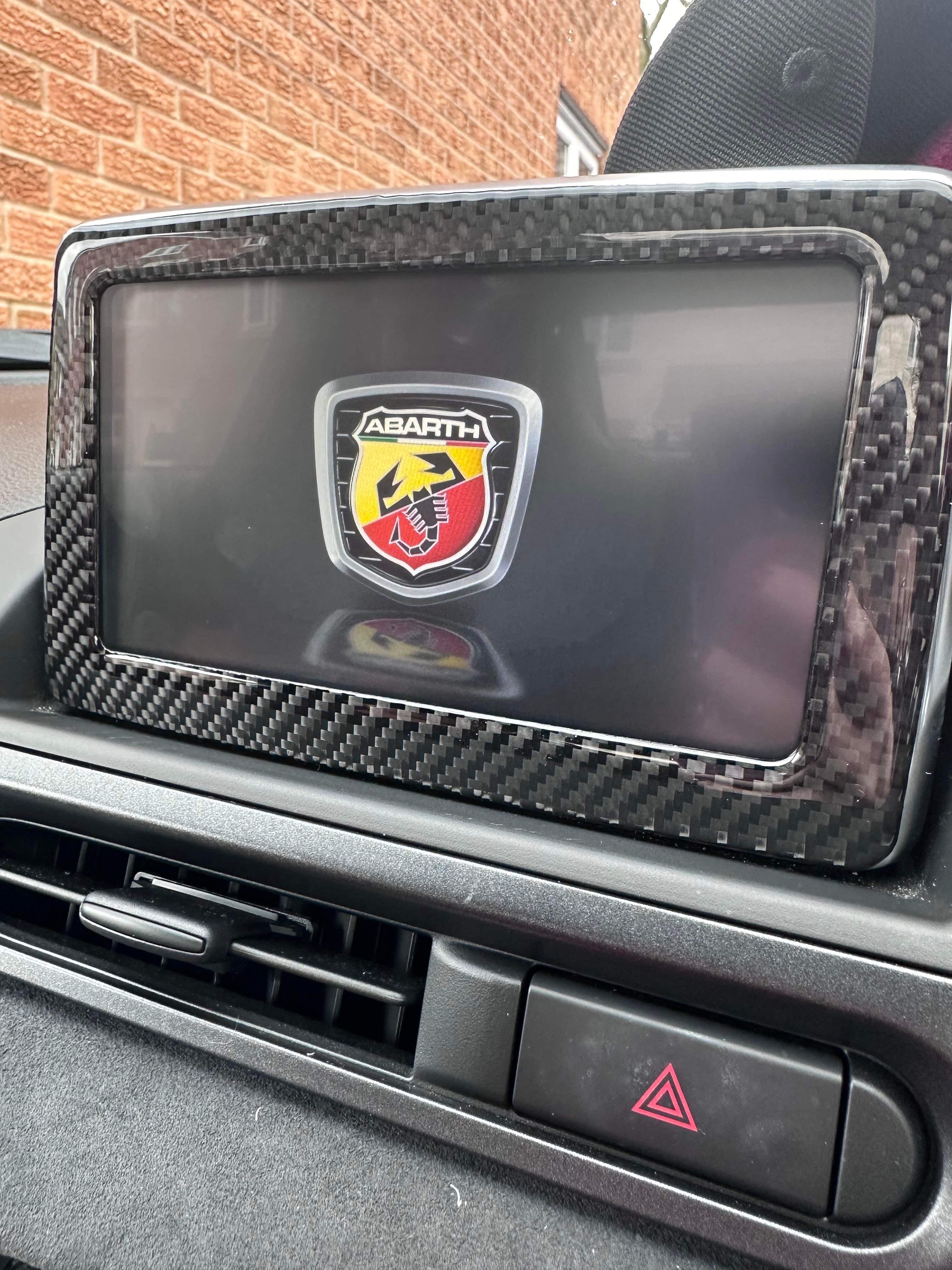 Enthused Genuine Carbon Fibre Gel 124/Spider Screen Garnish. Free Delivery!