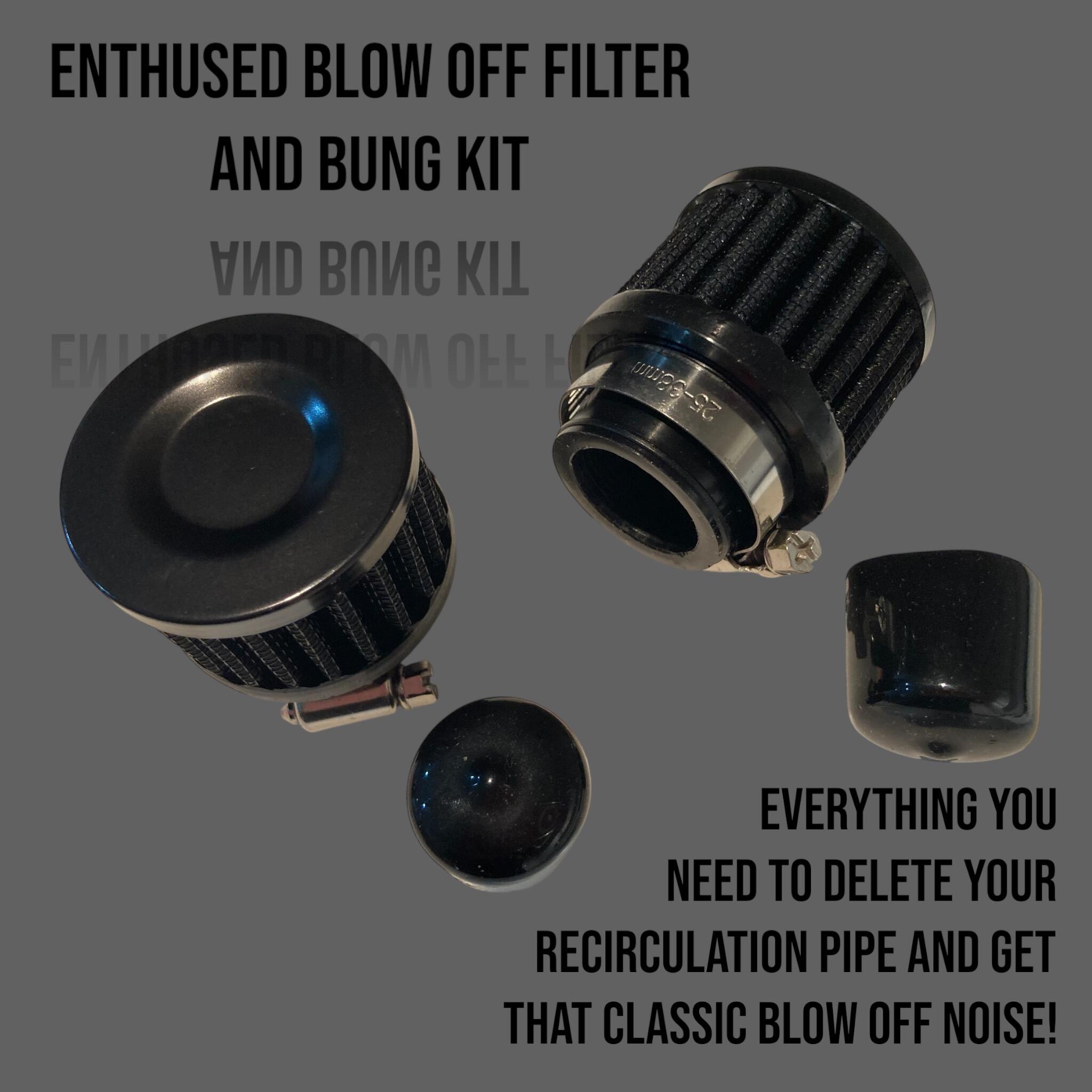 Enthused Blow Off Filter And Bung, Complete Kit. Free Delivery!
