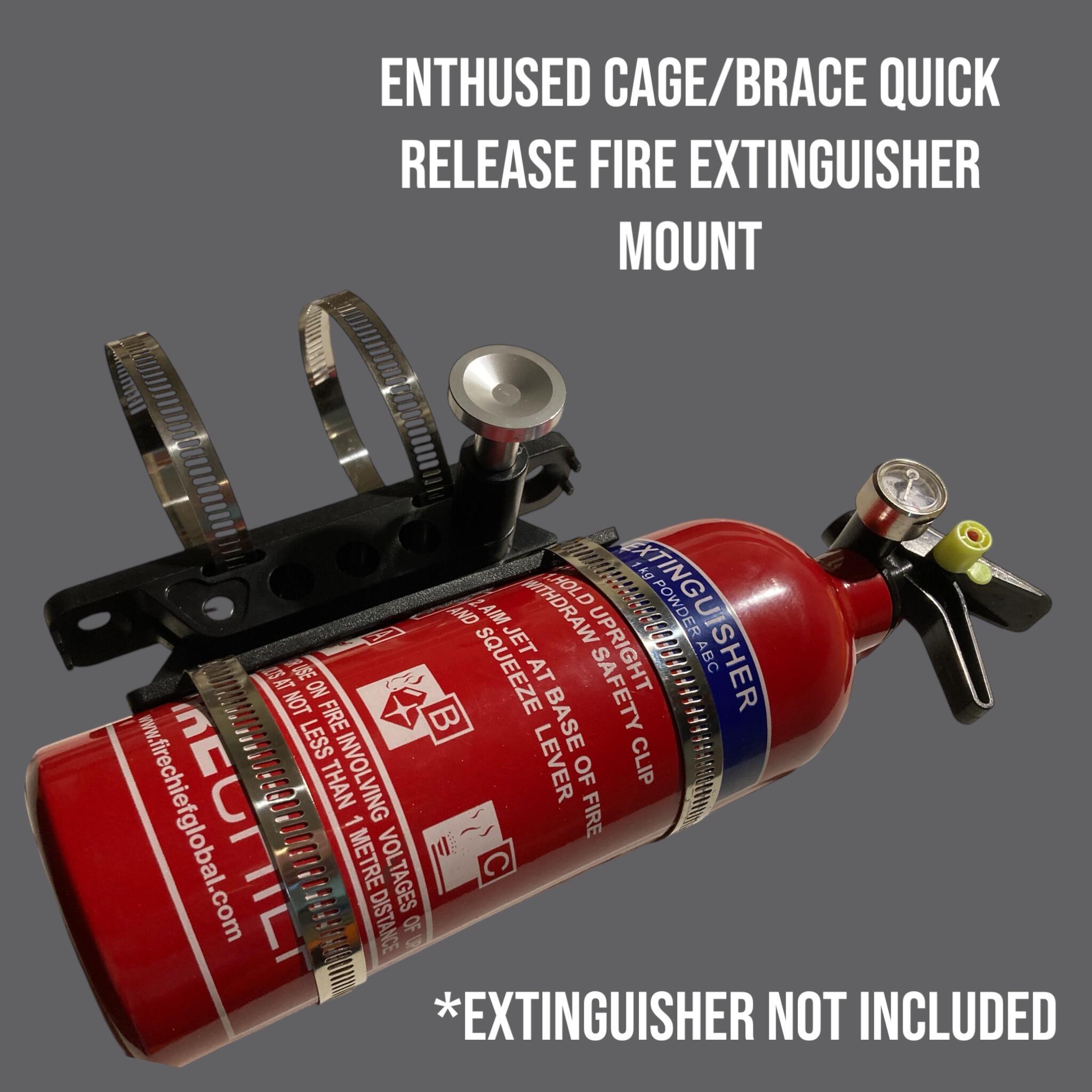 Enthused Cage/Brace Quick Release Fire Extinguisher Mount. Free Delivery!