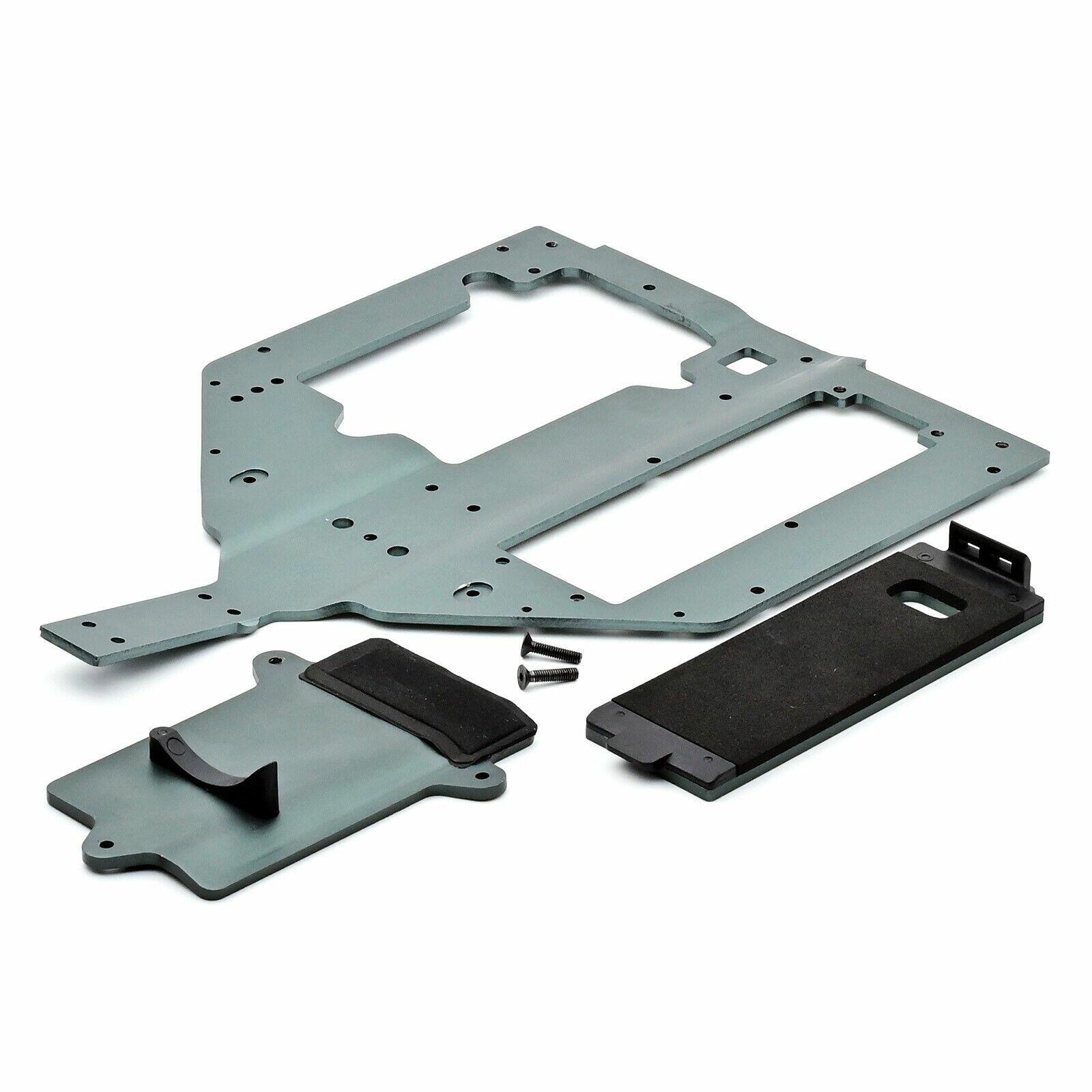 Losi Chassis Motor & Battery Cover Plates Super Baja Rey/Rock Rey LOS251083