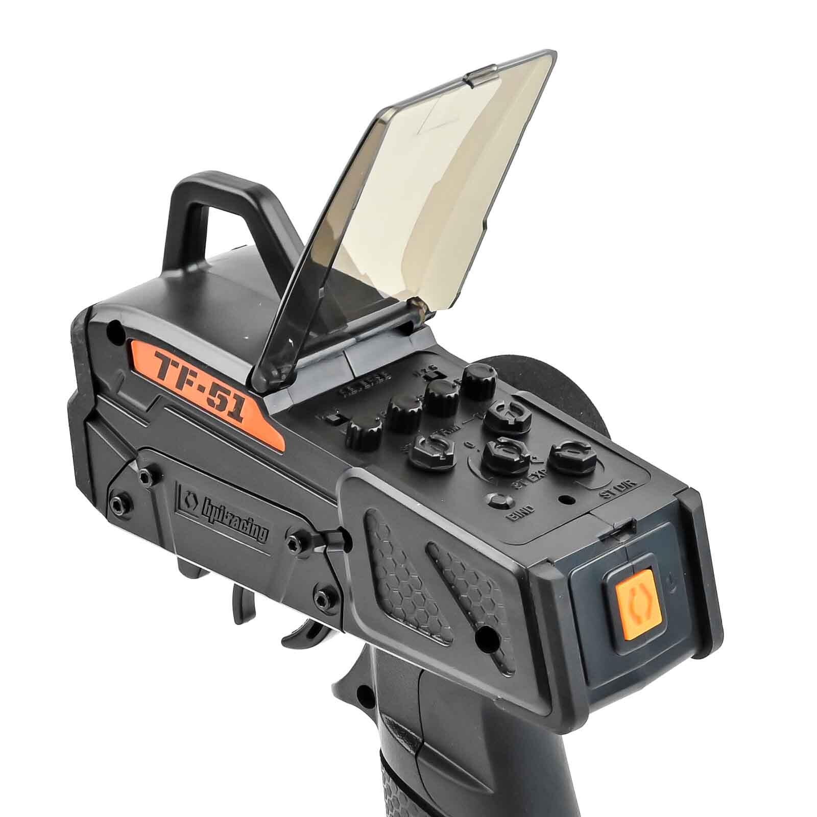 HPI Racing Radio System Transmitter & Receiver Set 2.4GHz 4-Channel TF ...