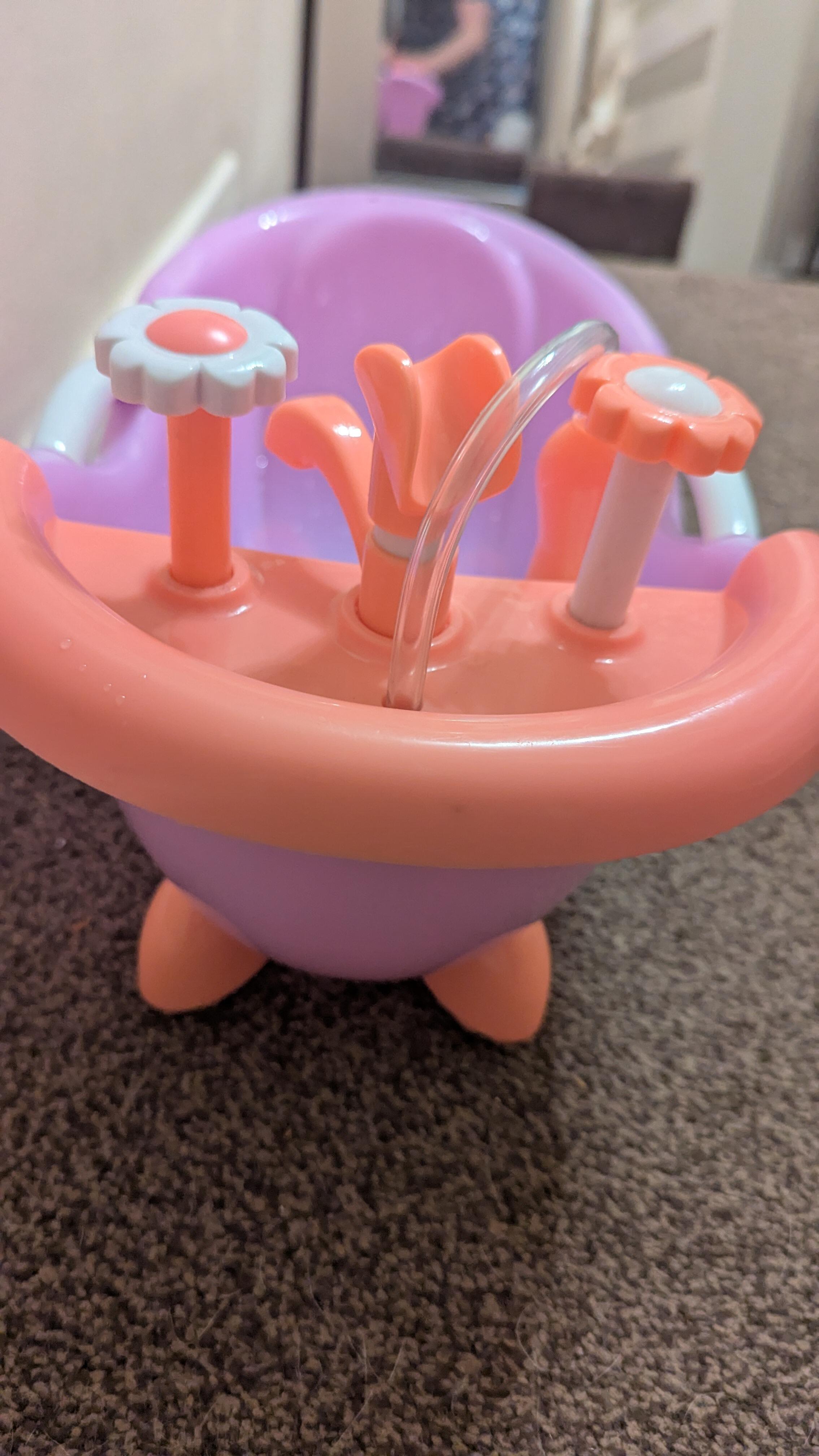 Real Working Doll Bath