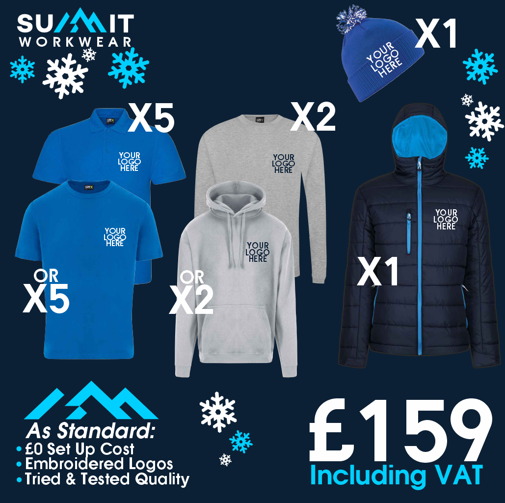 Custom Workwear Packages | Embroidered Uniforms | Summit Workwear