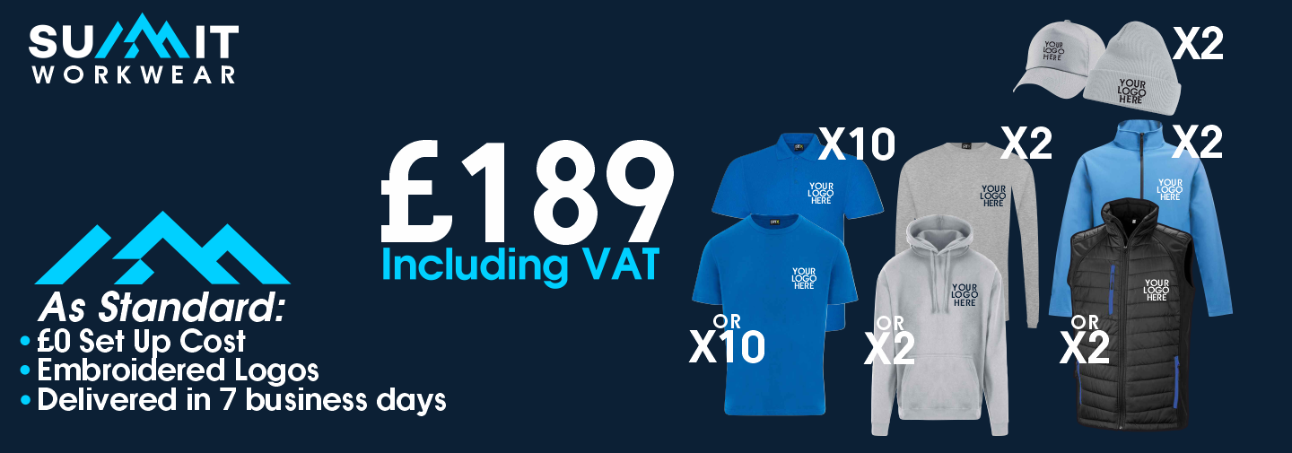Custom Workwear Packages | Embroidered Uniforms | Summit Workwear