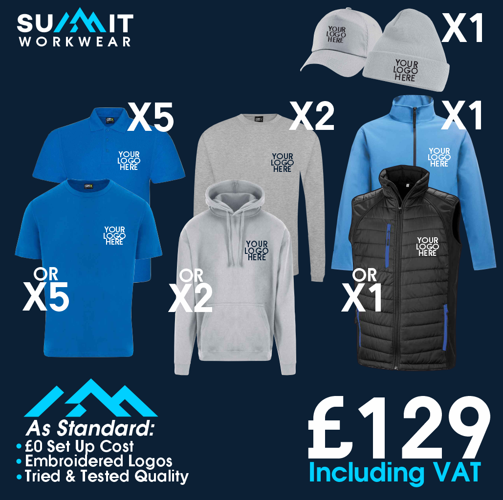 Custom Workwear Packages | Embroidered Uniforms | Summit Workwear