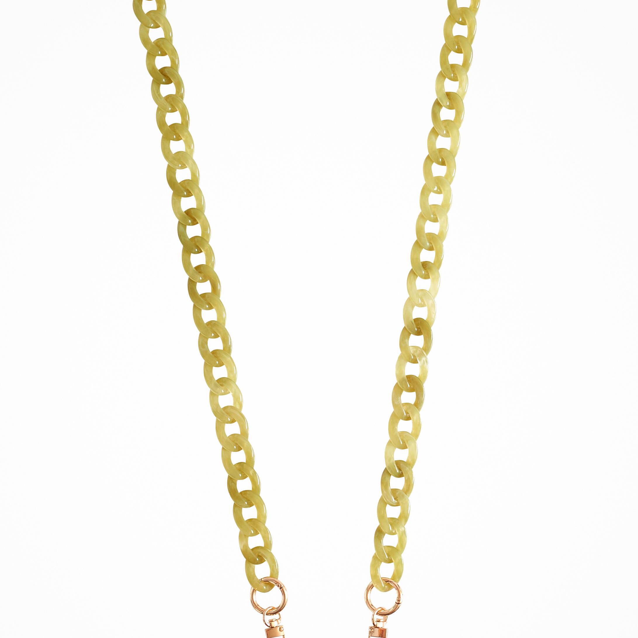 Phone Chain "Elissa" in Light Jade