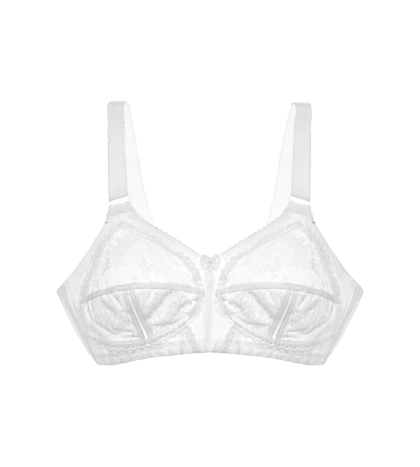Triumph 10166213 Doreen White Classic Non Wired Bra