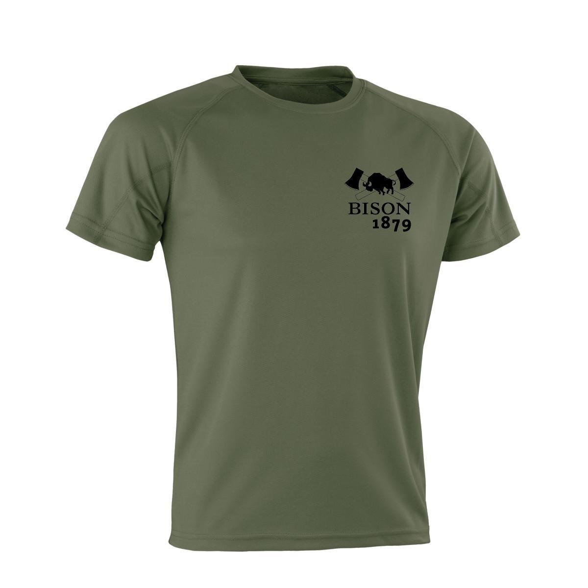Bison 1879 Bushcraft AirCool T-Shirt – Lightweight, Moisture-Wicking ...