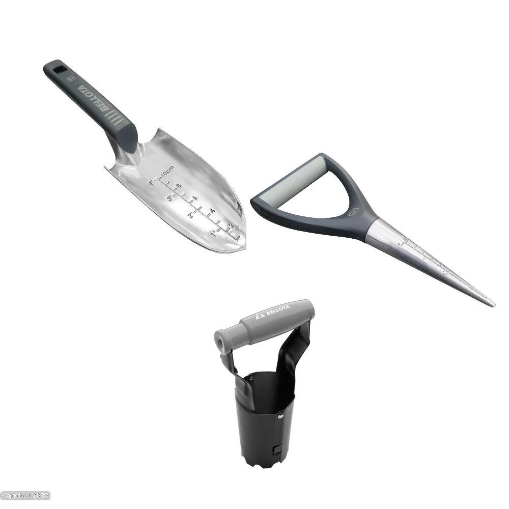 Bellota Hand Tool Set (Trowel, Dibber & Bulb Planter)