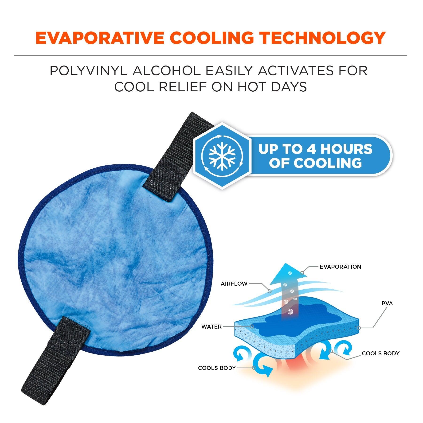 Ergodyne Chill-Its 6715CT Cooling Hard Hat Top Insert