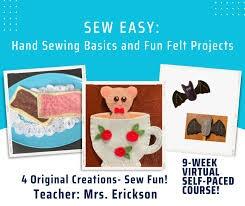 Sew Easy: Hand Sewing Basics Grades 3-12